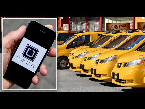 Taking a Taxi Or Uber In New York City 08.31.2023