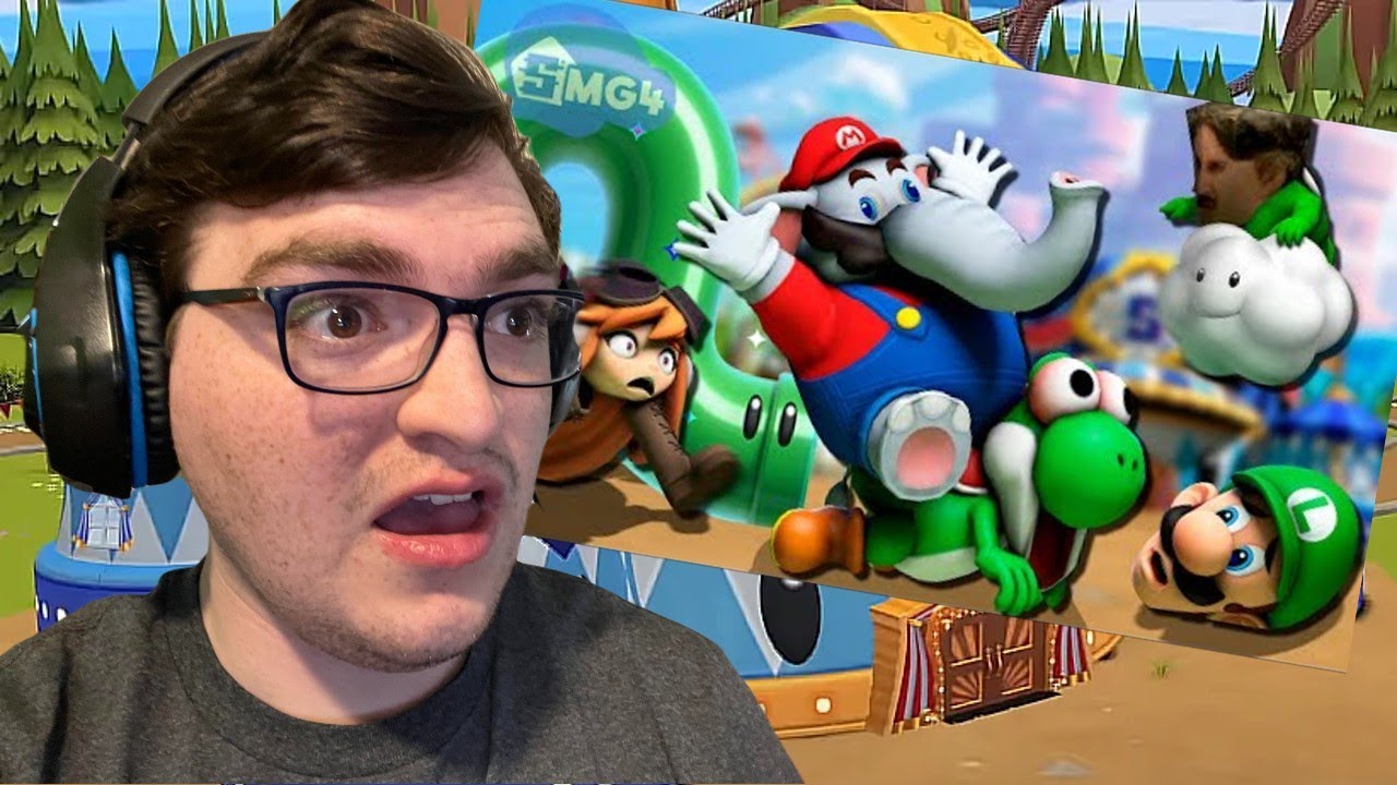 SUPER MARIO LSD!! SMG4: Super SMG4 Wonder Reaction! - YouTube