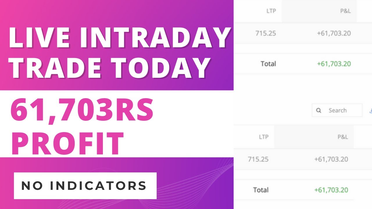 61730Rs Profit Live Intraday Trading Today #stockmarket - YouTube
