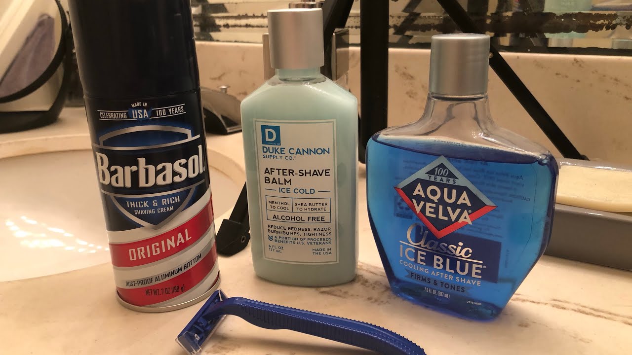 Red, White, and Blue Shave - YouTube