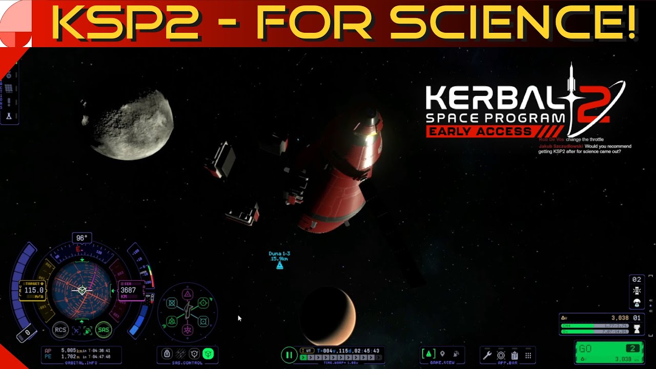 Collision Course Ike | KSP 2 - For Science! | Live Stream Clip - YouTube