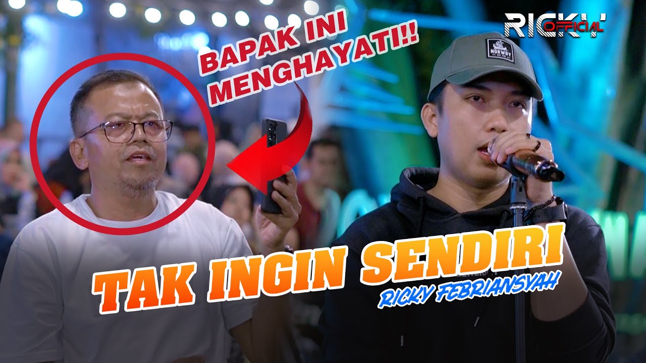 Tak Ingin Sendiri ( Dian Piesesha ) - Ricky Febriansyah | LIVE NGAMEN ...