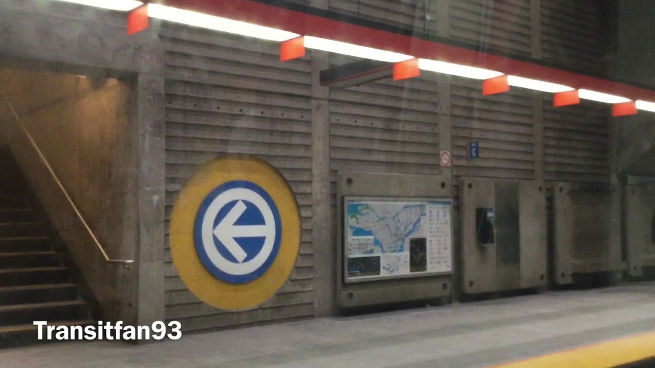 MONTREAL METRO GREEN LINE NO STOPPING AT BEAUDRY STATION - YouTube