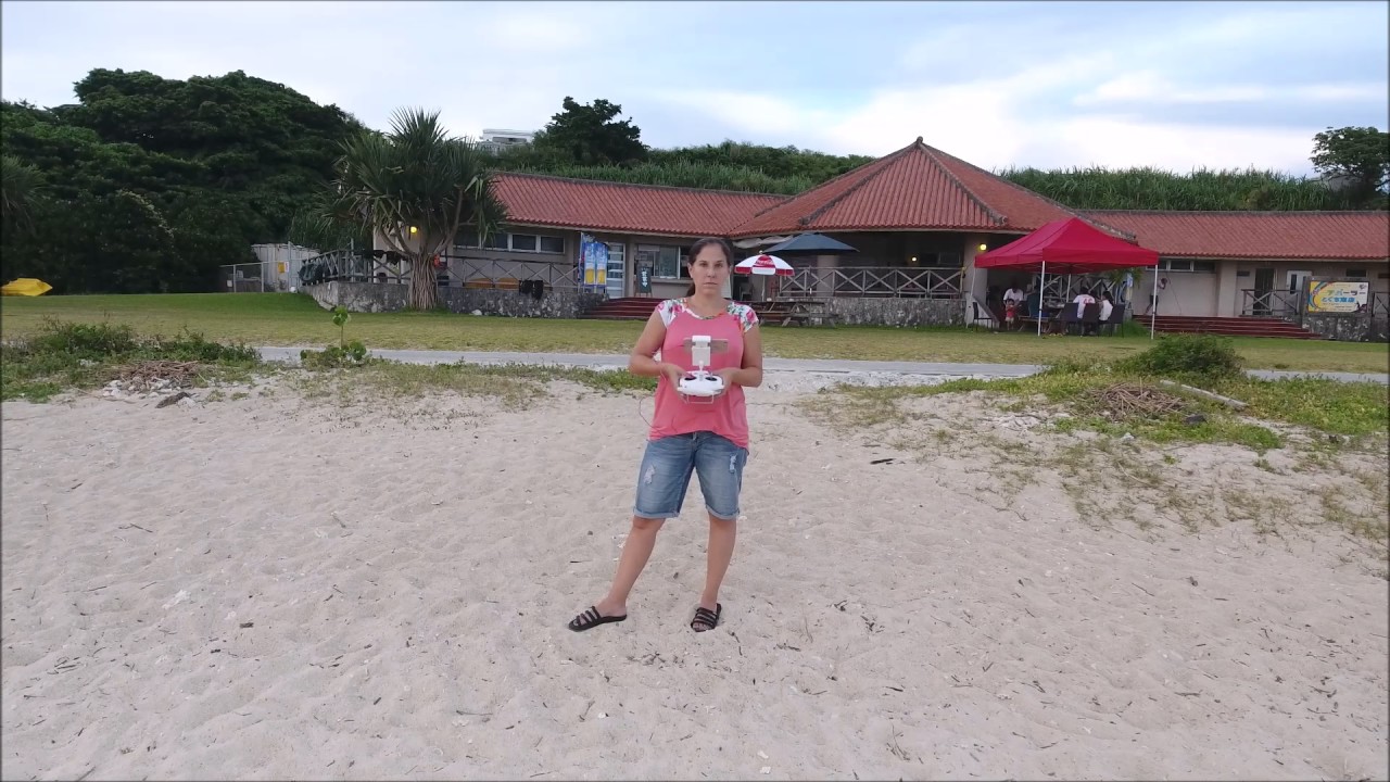 Toguchi Beach, Okinawa, Japan, DJI Phantom 4 drone footage 7/17/17 ...