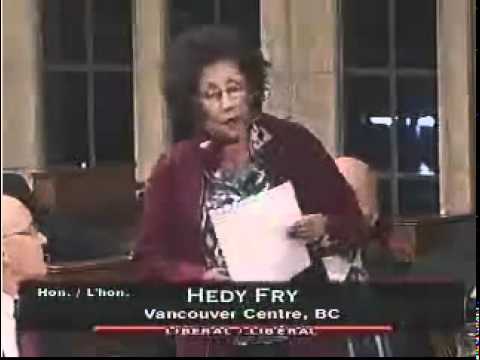 Dr. Hedy Fry's statement on Multiple Sclerosis - YouTube
