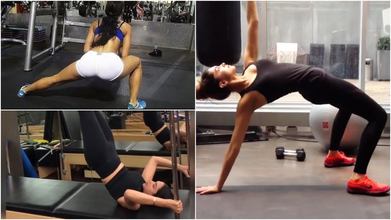 Latest! Deepika Padukone HIPS Workout Video 2018 | Bollywood Live - YouTube