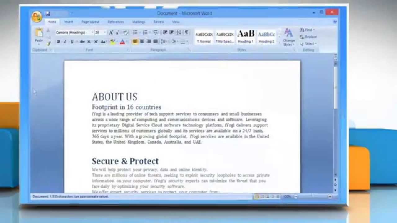 Create a shortcut for the Last opened Document in Microsoft® Word 2007 ...