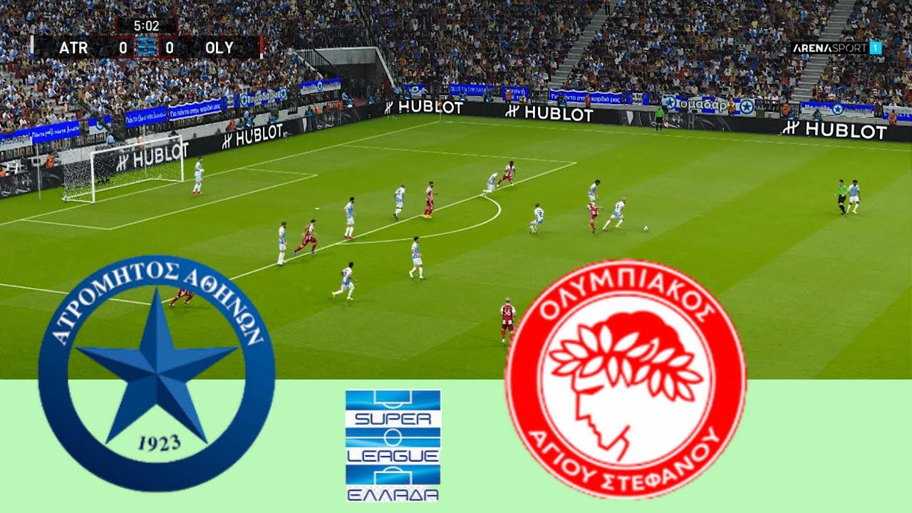 Ατρόμητος vs Ολυμπιακός 🔴 Live | Ελληνικό Πρωτάθλημα PES 2021 - YouTube