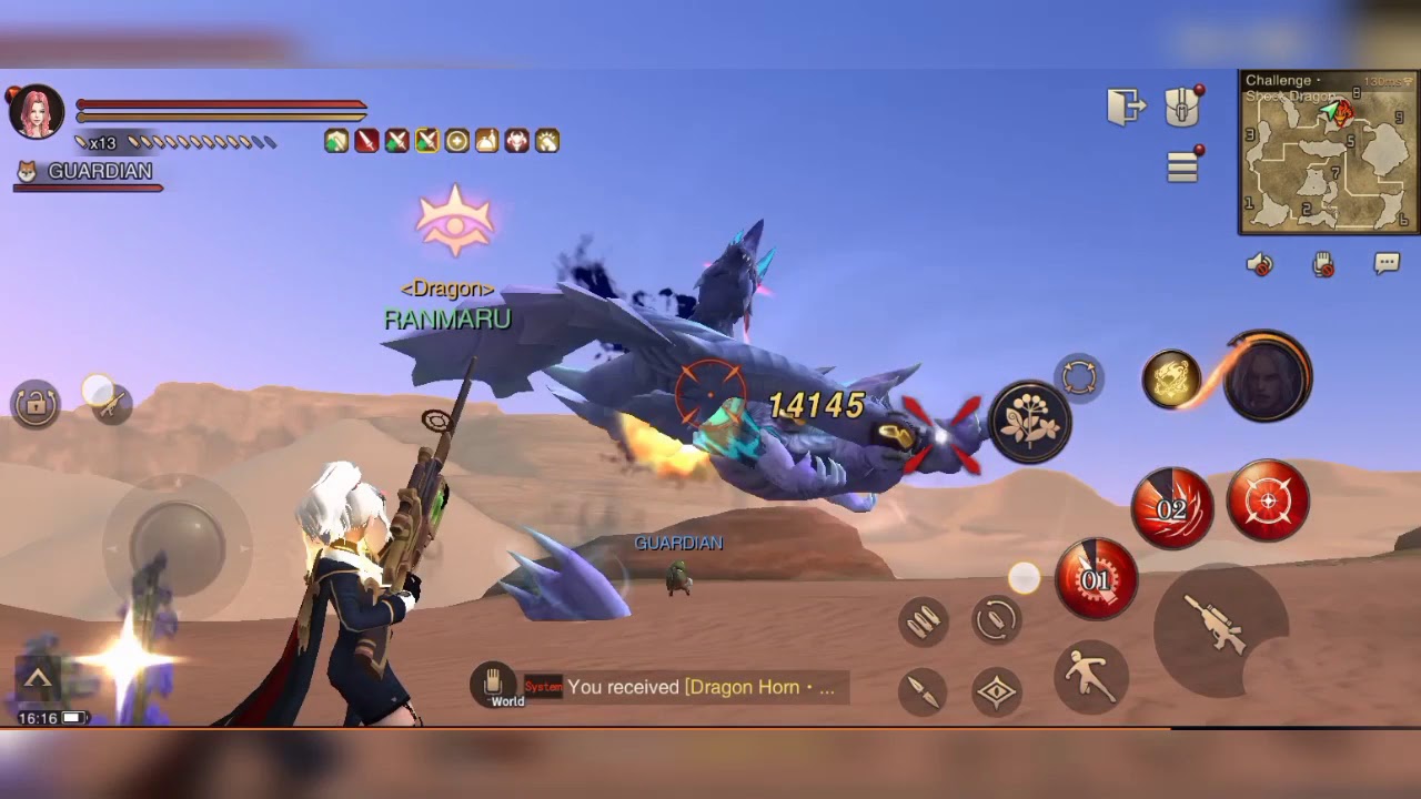 Errant Hunter Soul - Solo Hunting Rifle Gameplay - Shock Dragon - YouTube