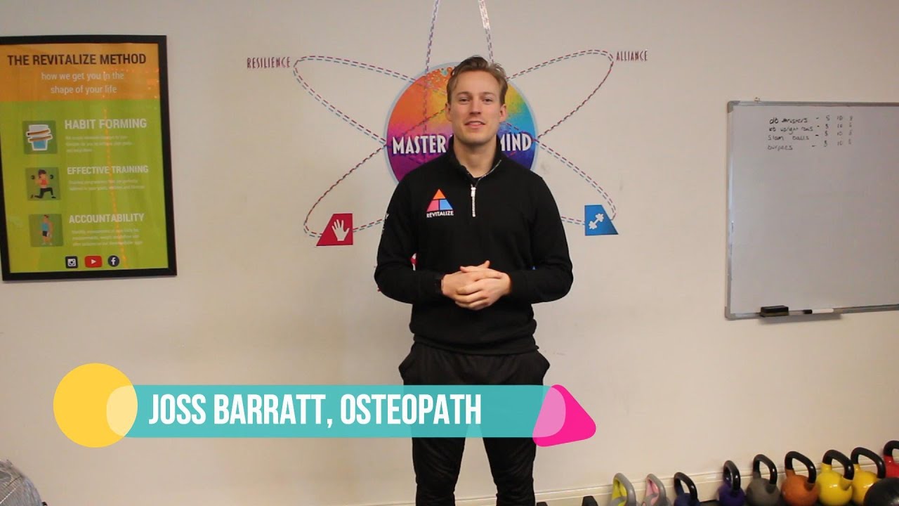 Improve your balance in 60 seconds with Osteopath Joss Barratt - YouTube