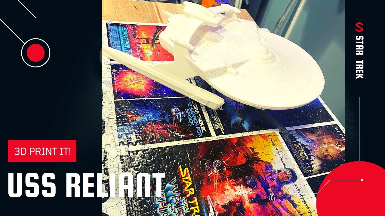 3D Print It! .... The Star Trek USS Reliant - YouTube