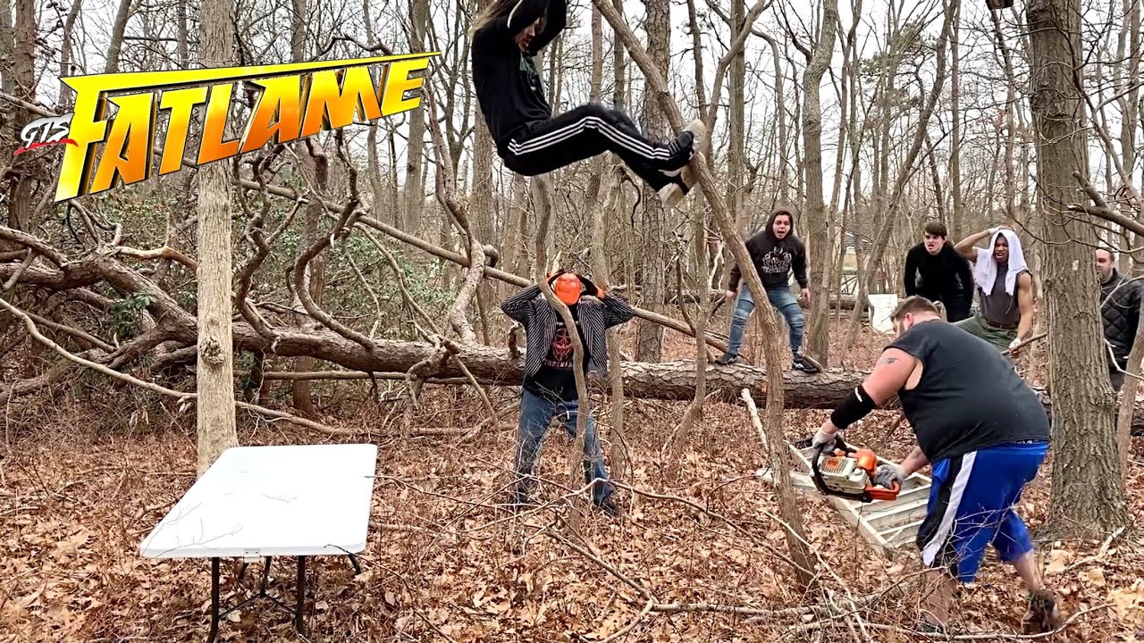 LADDER MATCH In The Woods For The YOUTUBE CHAMPIONSHIP! - YouTube