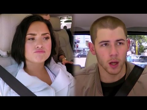 Demi Lovato & Nick Jonas Discuss Purity Rings & Dating in Revealing Carpool Karaoke