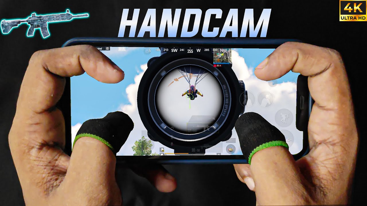 Best HANDCAM 4 Finger + Gyroscope | BGMI handcam gameplay | BGMI / PUBG ...