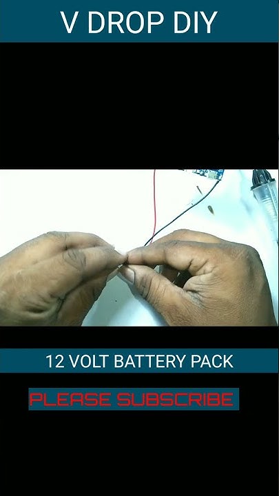 how to make 12volt lithium battery pack using TP charging module - YouTube