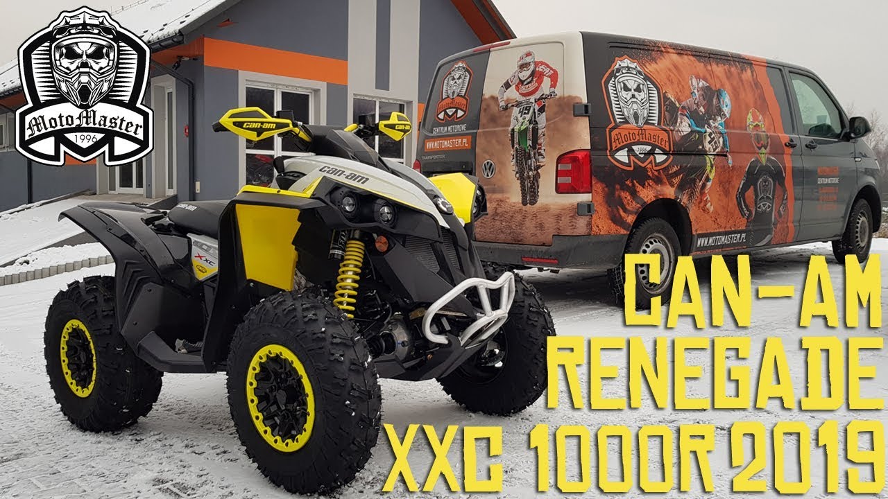 ATV Can-Am 2019 Renegade XXC 1000R MotoMaster Promo - YouTube