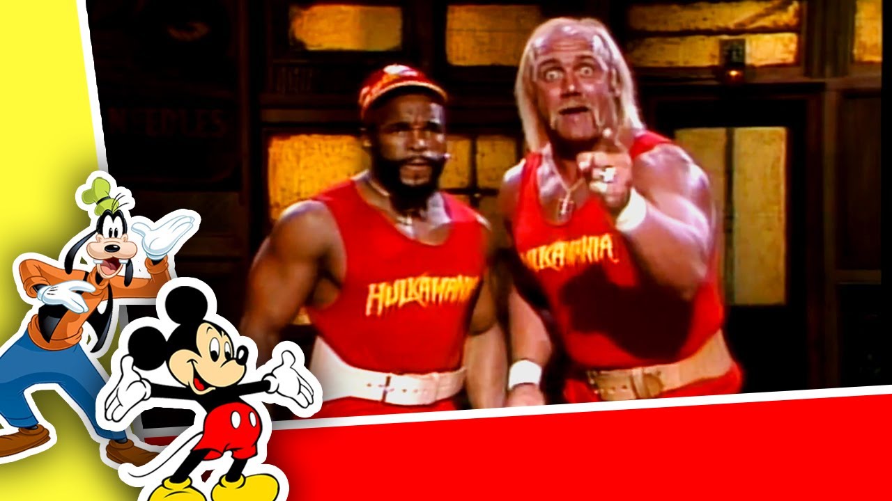 Hulk Hogan and Mr T on SNL But It's Goofy & Mickey - YouTube