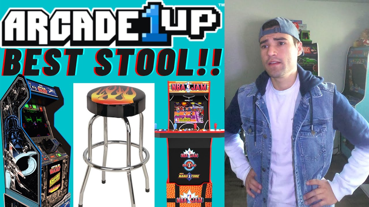 THE BEST PRICED STOOL FOR YOUR ARCADE1UP - YouTube