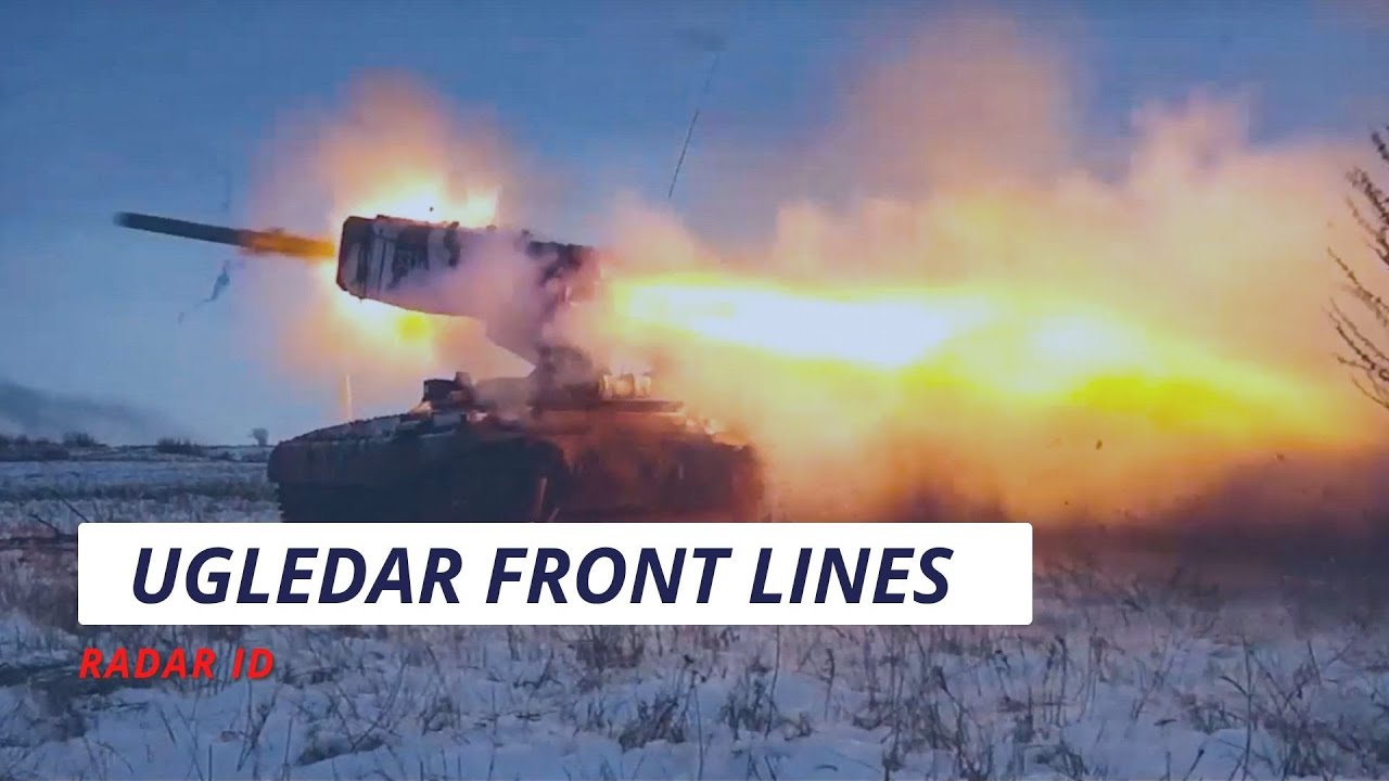 Battle for Ugledar on Ukrainian front lines | Ukraine war - YouTube