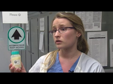 Donating breast milk to help sick babies