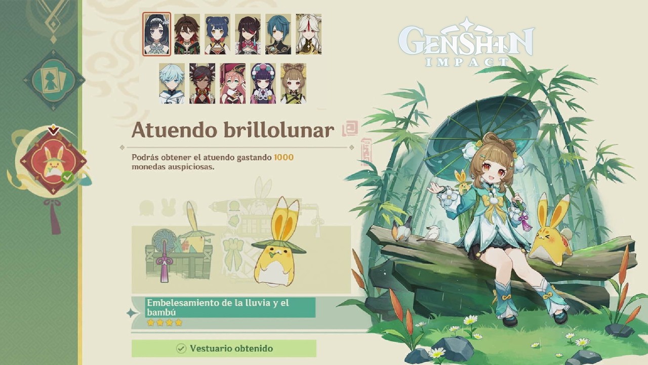 Oda a la luna argéntea (Rito Linterna 2026) Atuendo Yaoyao y Que ...