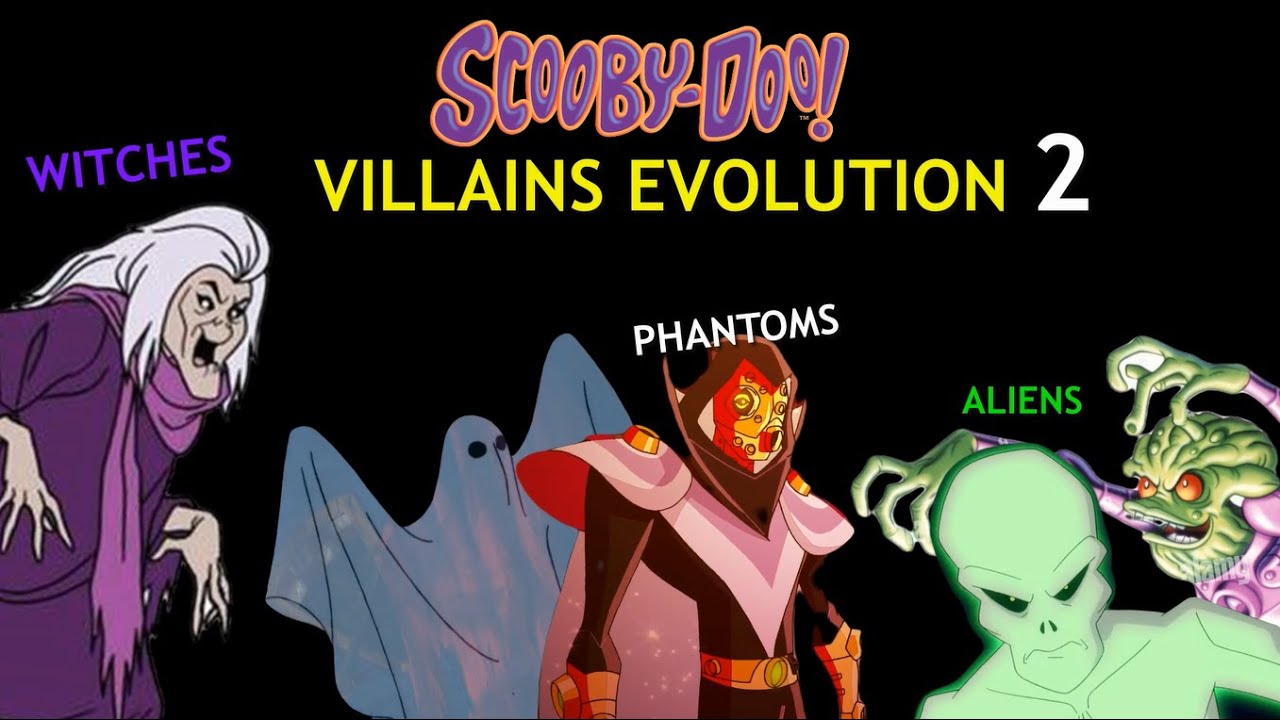The Evolution Of The Scooby Doo Villains | PART 2 - YouTube