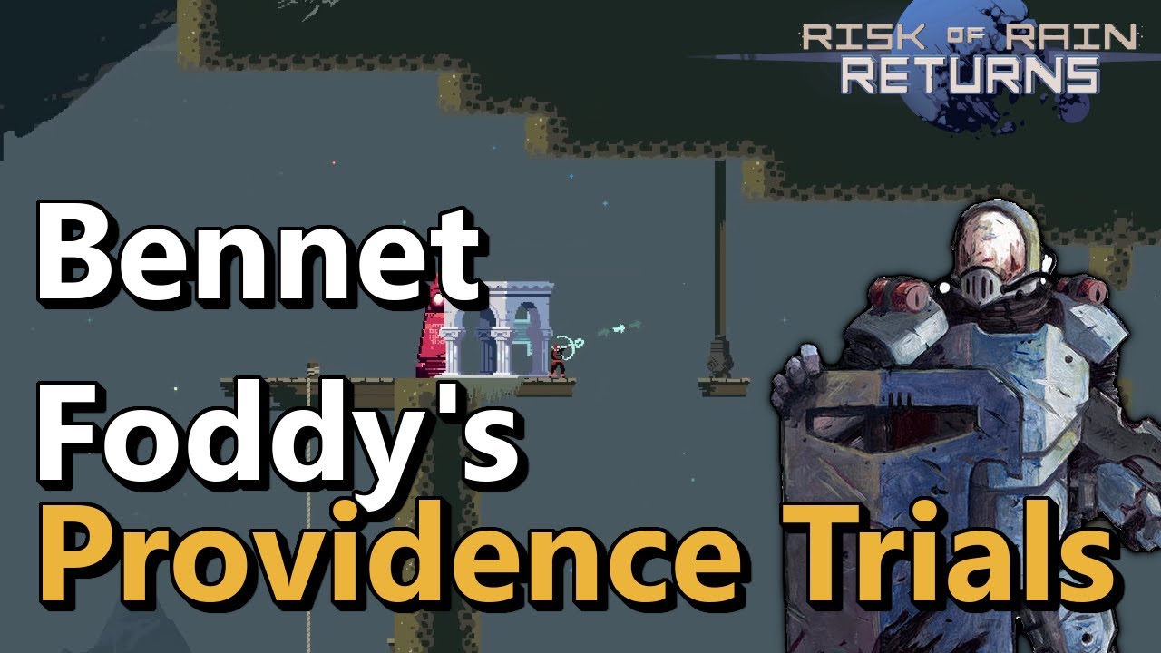 Trials Madness and Enforcer Gameplay | Risk of Rain Returns Lets Play ...