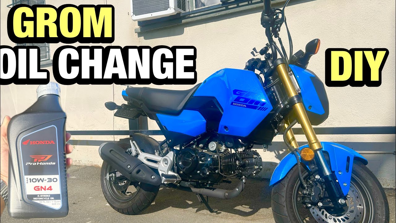 Honda Grom Oil Change
