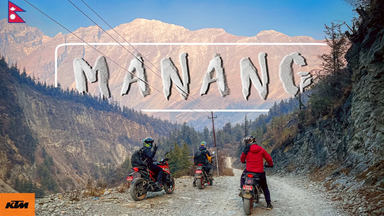 Manang Ride | With Aerial View in 4K | NEPAL