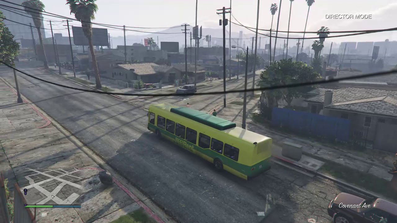 GTA 5: Los Santos Transit & Jiffi Rent Route 10 To Textile City - YouTube