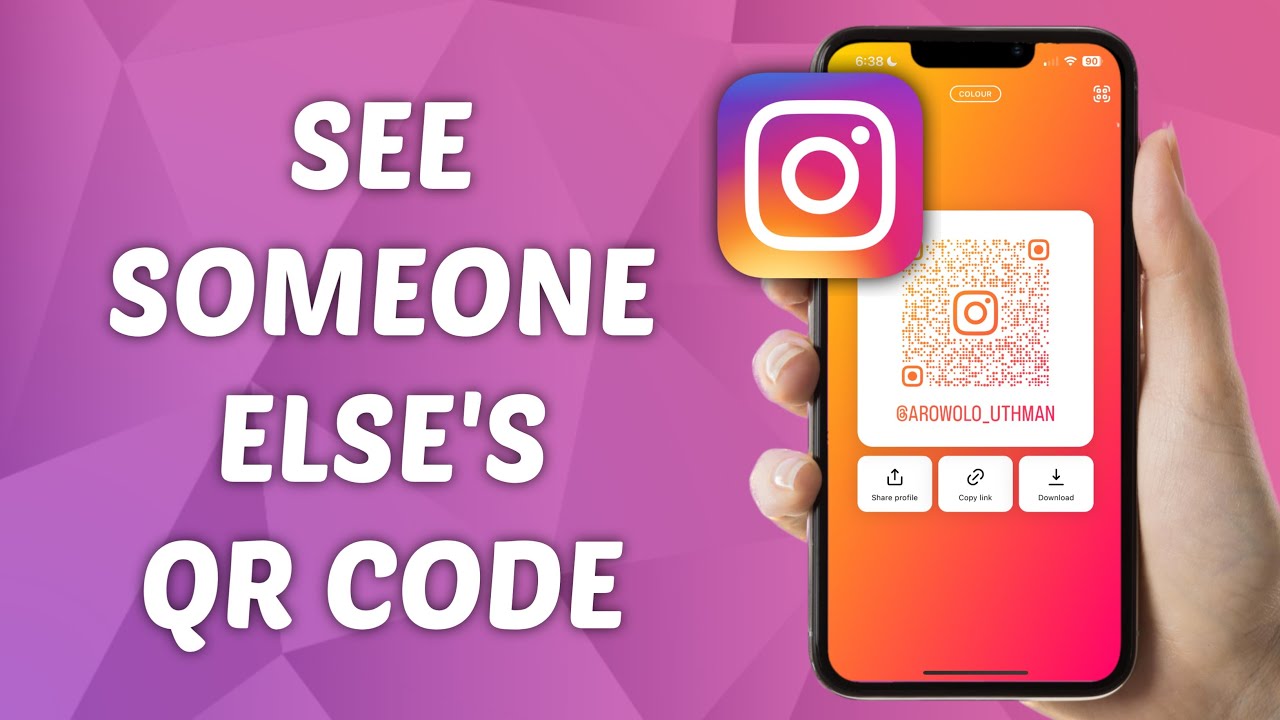 How to See Someone Else’s QR Code on Instagram - YouTube