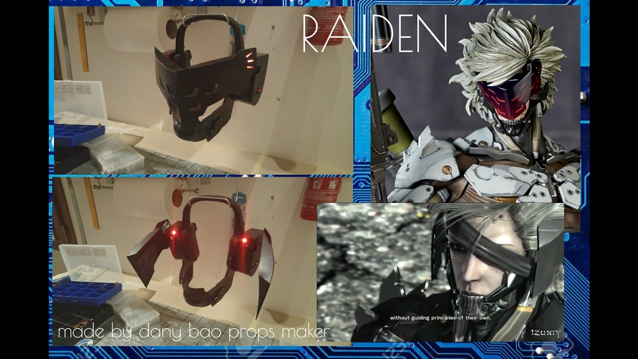 Metal Gear Rising Revengeance Raiden Mask