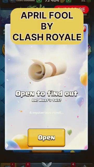 😂 Clash Royale Trolled EVERYONE on April Fools! NOPE Emote Reward! 🤡🔥 # ...