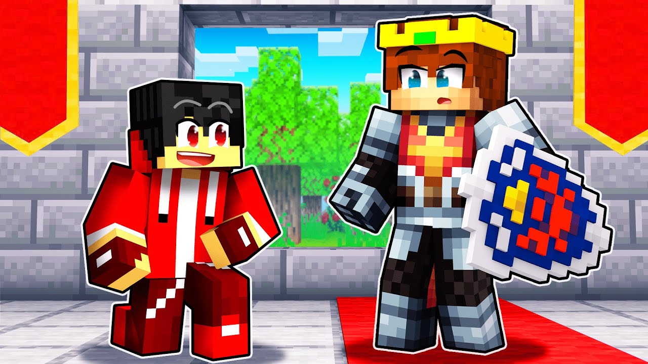 Playing With A ROYAL KNIGHT in Minecraft! - YouTube