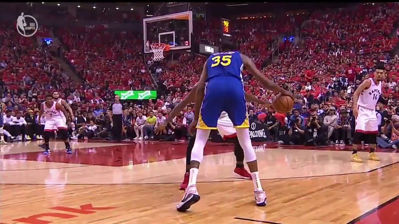 Kevin Durant's Achilles injury - YouTube
