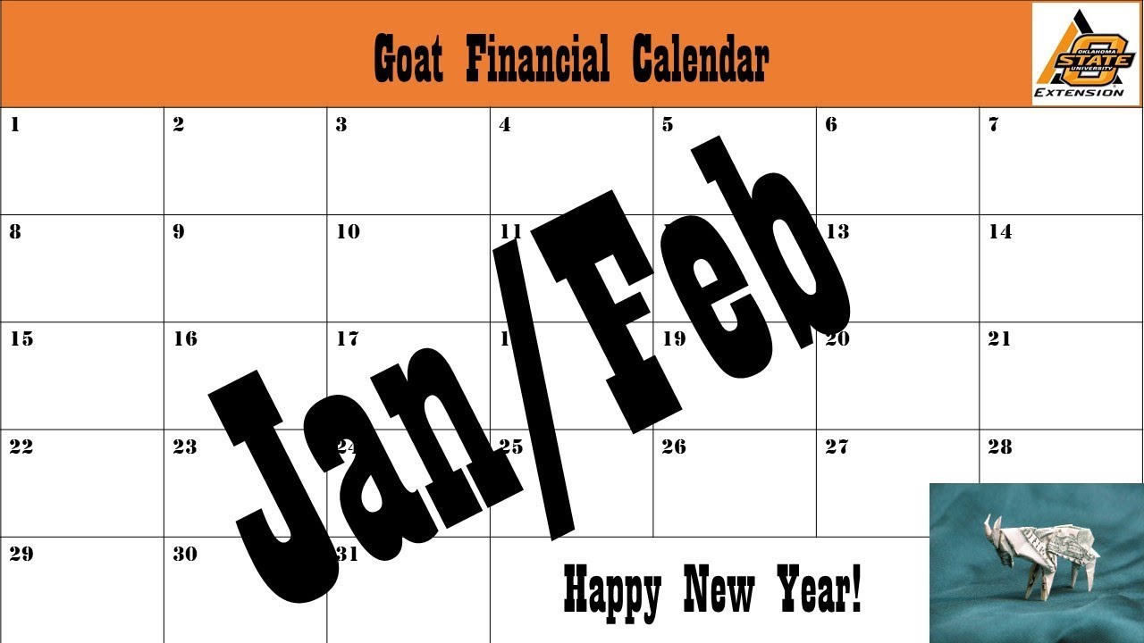 January and February Financial To Do List - YouTube