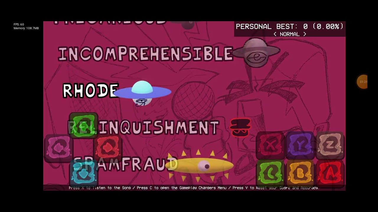 fnf .PsychEngine seraf edition android part 2 - YouTube