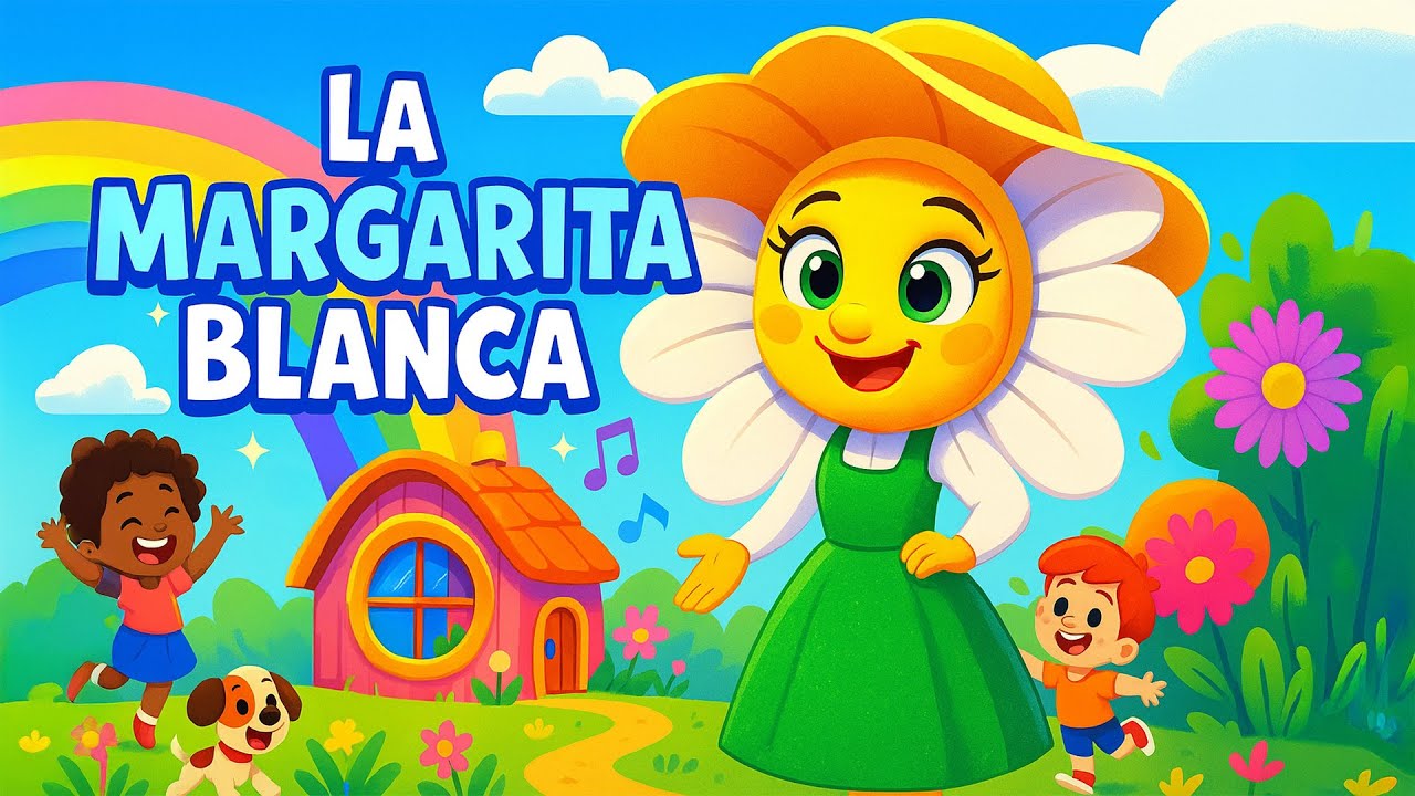 🌼 La Margarita Blanca | Cuento Infantil Divertido con Canción y ...
