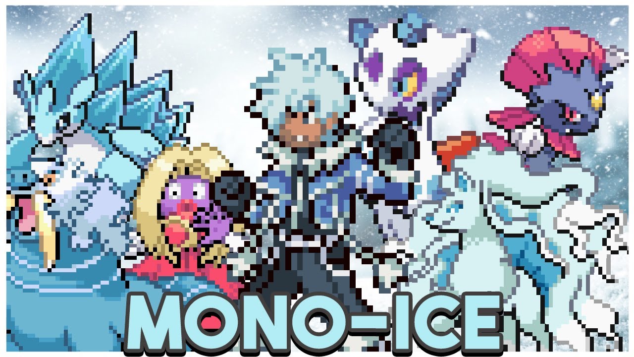 Pokémon Unbound - Mono-Ice Challange (Difficult Mode) - YouTube
