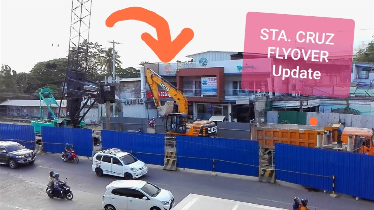 STA. CRUZ FLYOVER UPDATE | Construction begins at MCLL Highway Section ...