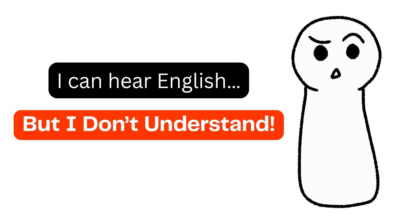 why you don't understand although you can hear everything? - YouTube