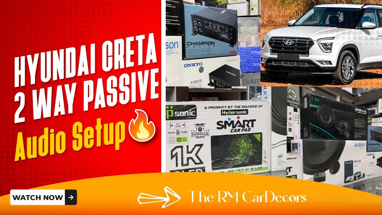CRETA Mid Level 2 way Passive Setup Using Psonic Android System ...