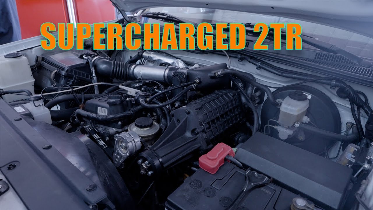 30 more HP from a tuned Supercharged Tacoma 2TR? Find out how! - YouTube