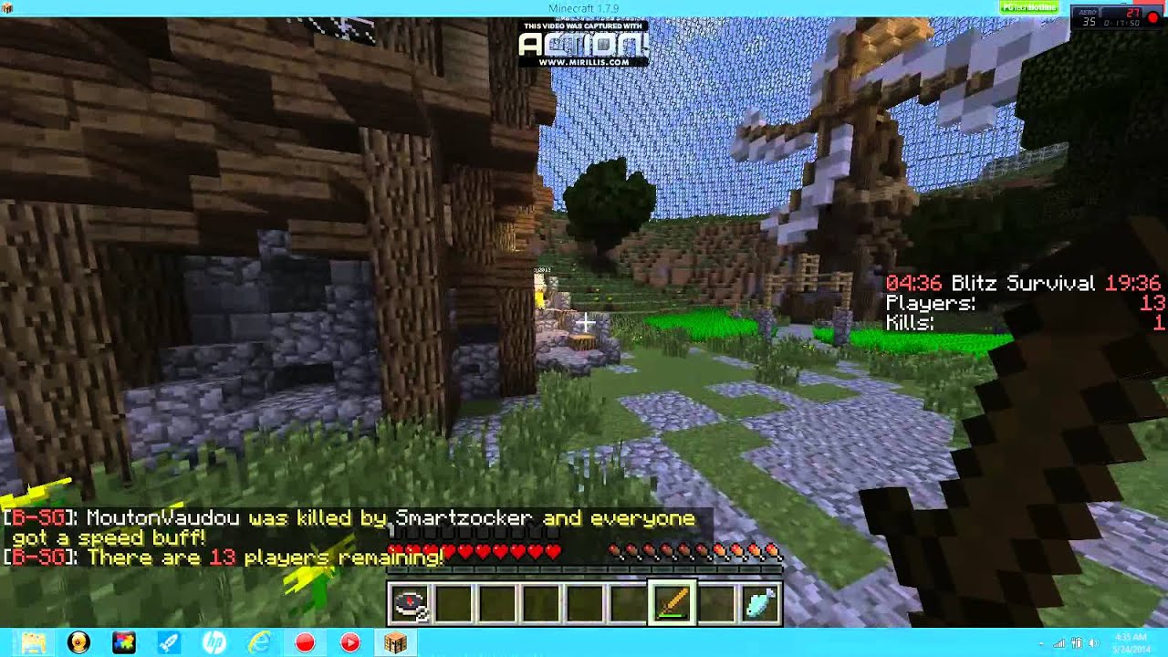 Minecraft Pvp MiniGames! (2/2) - YouTube