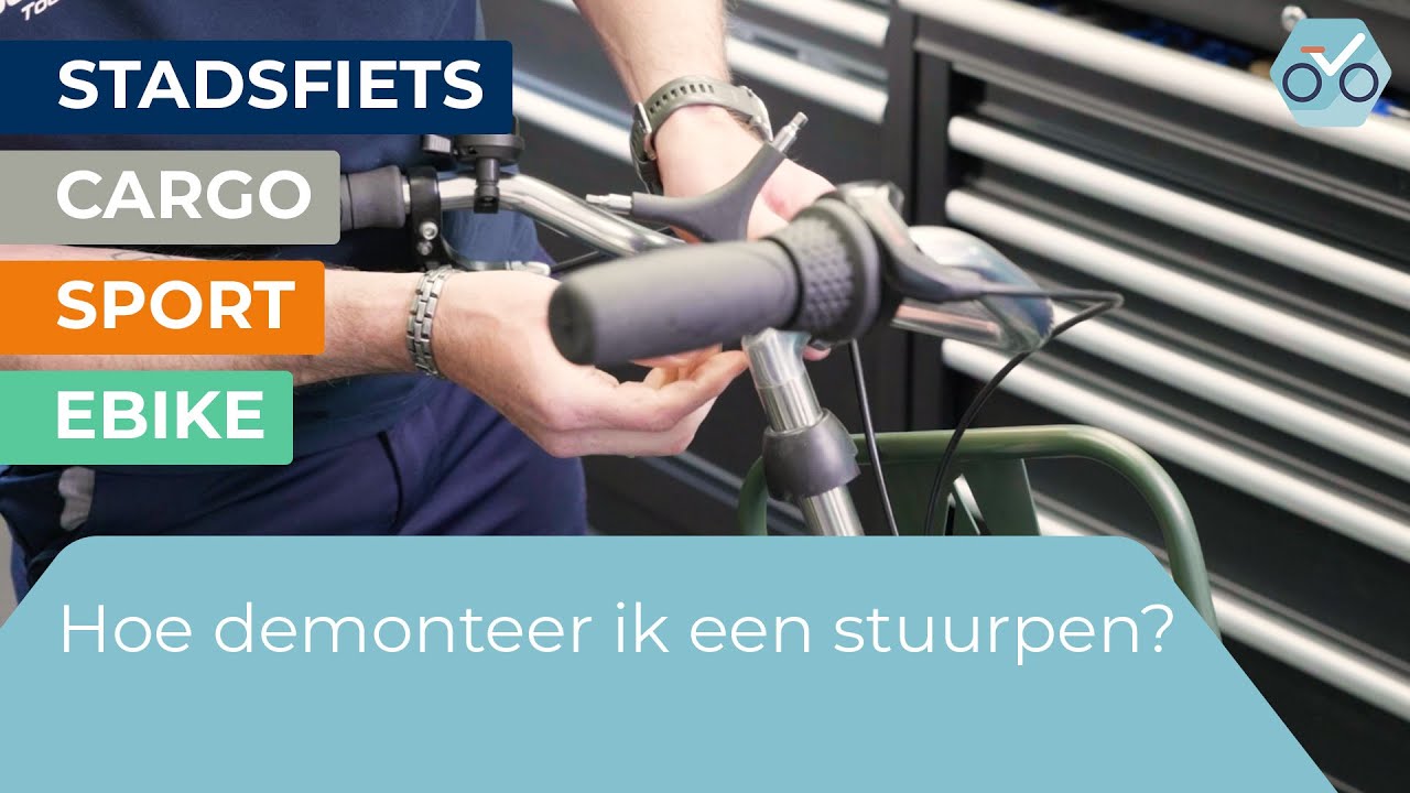 Hoe demonteer ik een vaste stuurpen? *66 - YouTube