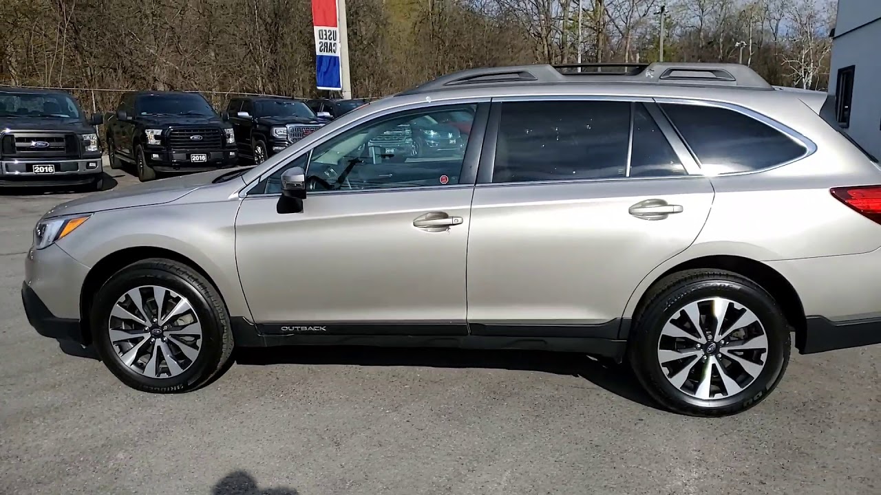 2017 Subaru Outback Limited Tech PKG - YouTube