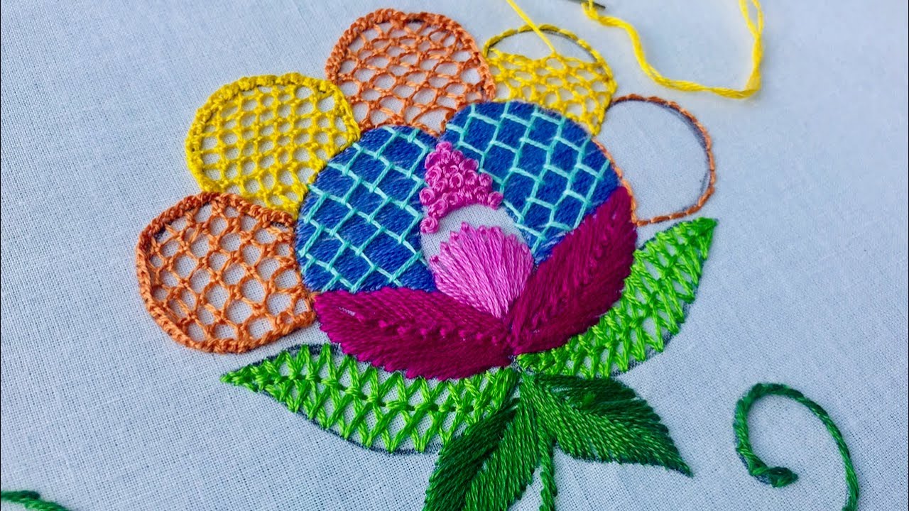 Jacobean Hand Embroidery Border Patterns