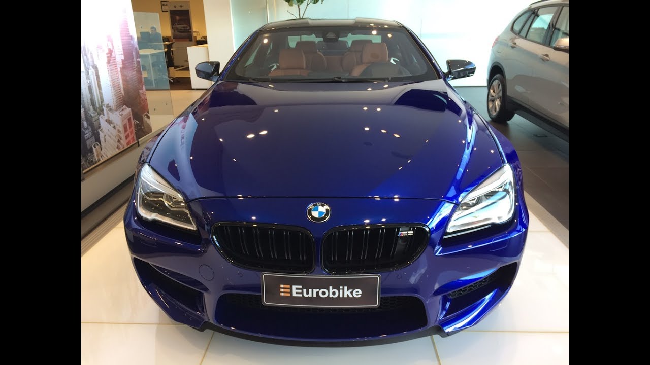 BMW M6 Coupé Competition Package na cor Azul San Marino - YouTube