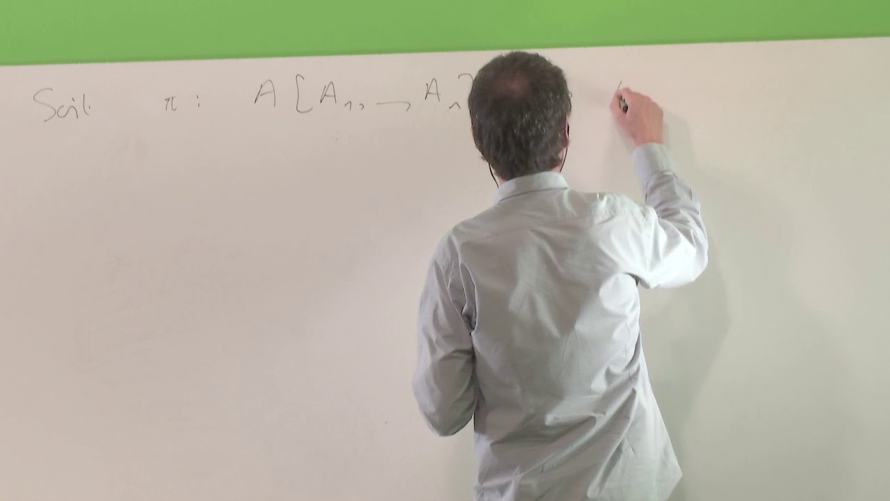 Algèbre - l'algèbre de décomposition d'un polynôme unitaire - YouTube