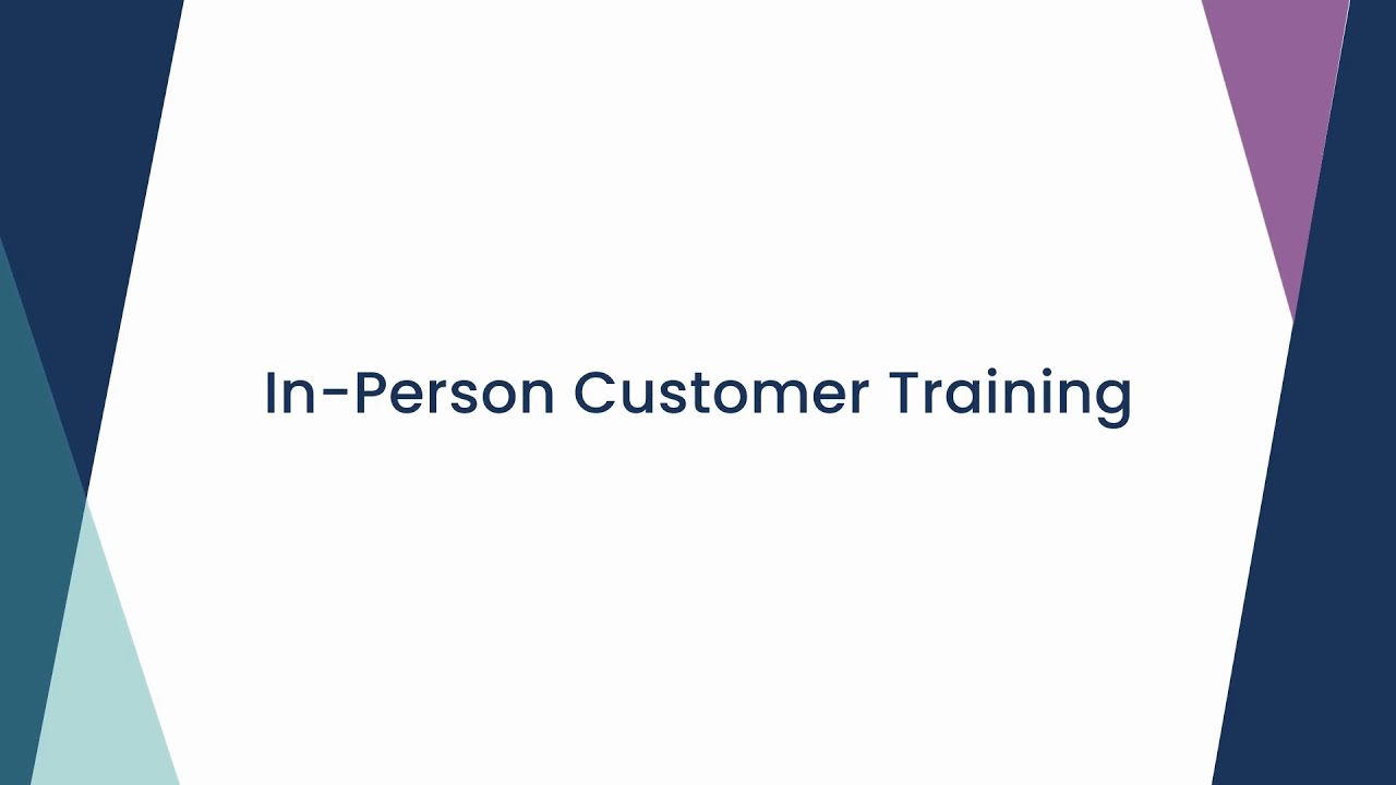 In-Person Customer Training - YouTube